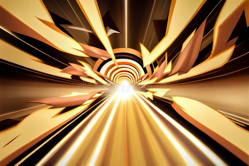 Anime Radial Background. Speed Illustration Stock Illustration ...