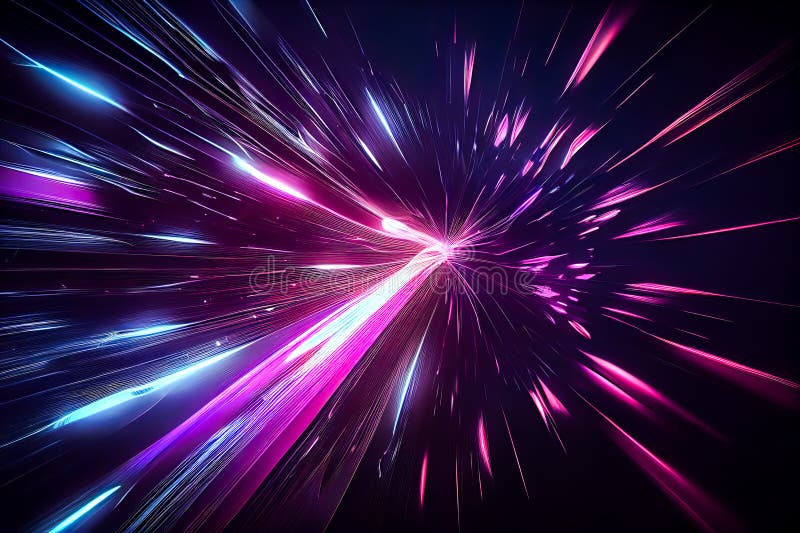 Anime Space Travel at the Speed of Light. Generative AI, Generative, AI ...