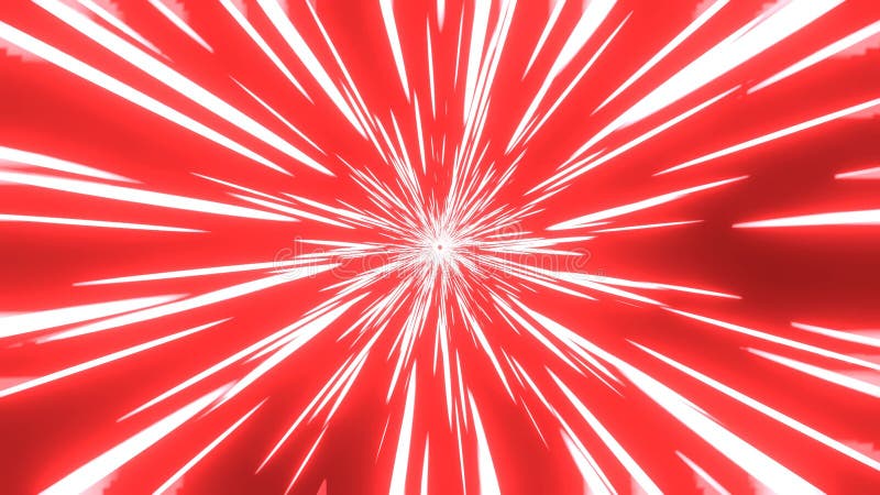Anime Speed Lines Red Background. Journey through Outer Space and Space ...