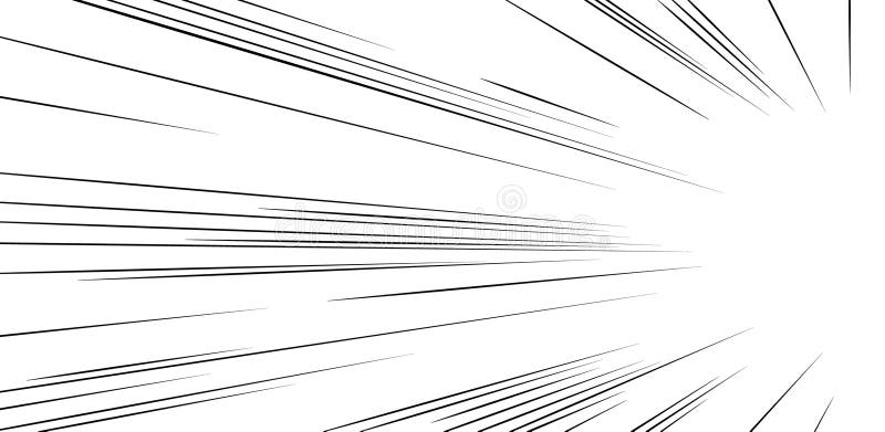 Anime Speed Lines Background
