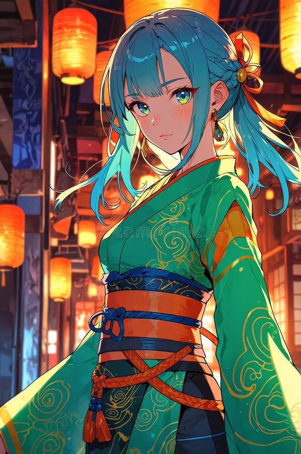 Anime Style Concept Art of Sangan Ai Generated Stock Illustration ...