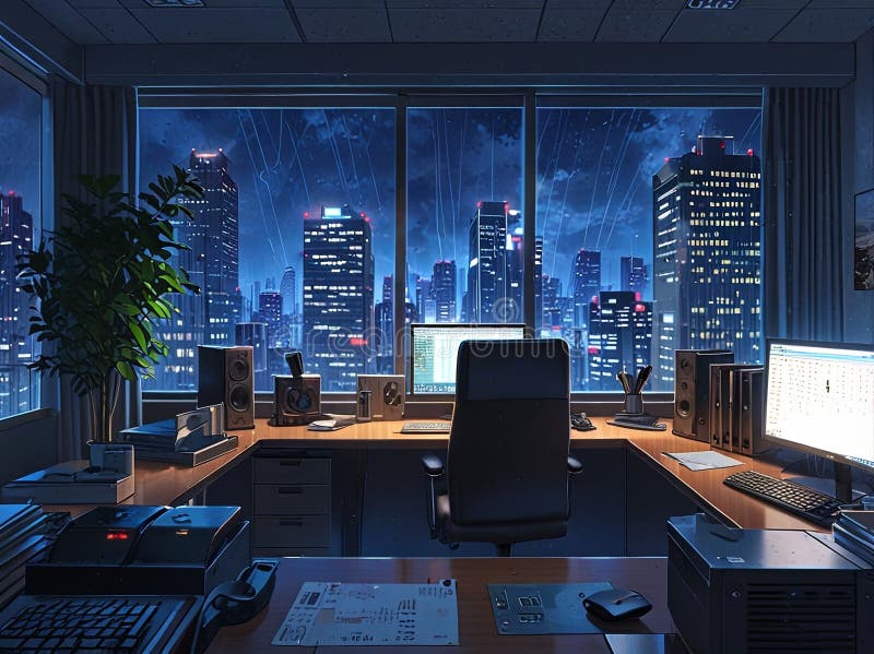 Anime Computer Stock Illustrations – 9,642 Anime Computer Stock ...