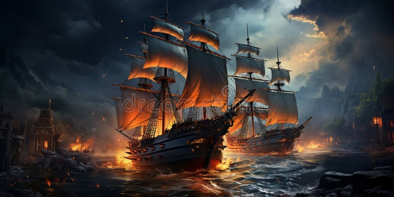 Anime Boat Stock Illustrations – 1,517 Anime Boat Stock Illustrations ...