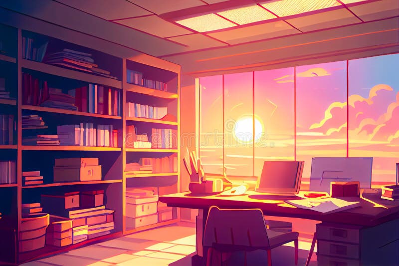 Anime Library Stock Illustrations – 422 Anime Library Stock ...