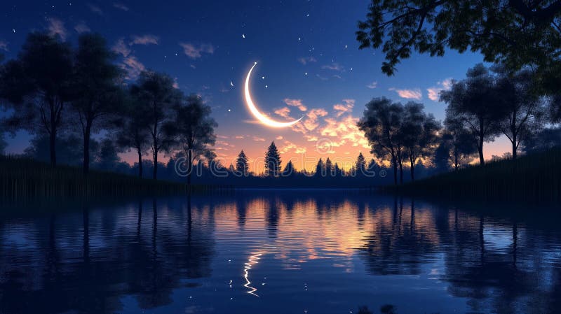 Anime theme for background stock photo. Image of water - 340769700