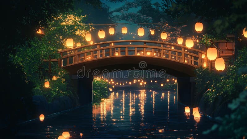 Anime theme for background stock photo. Image of view - 340769064