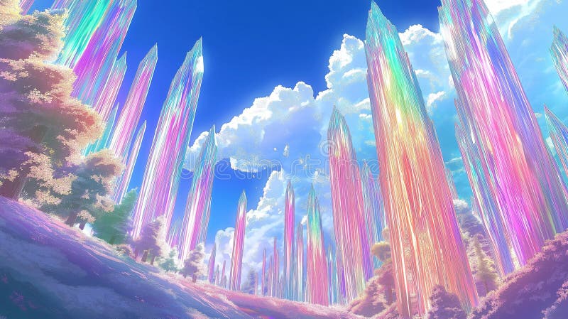 Anime theme for wallpaper stock image. Image of digital - 341560699