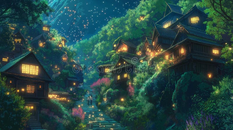 Anime theme for wallpaper stock photo. Image of traditional - 341560776