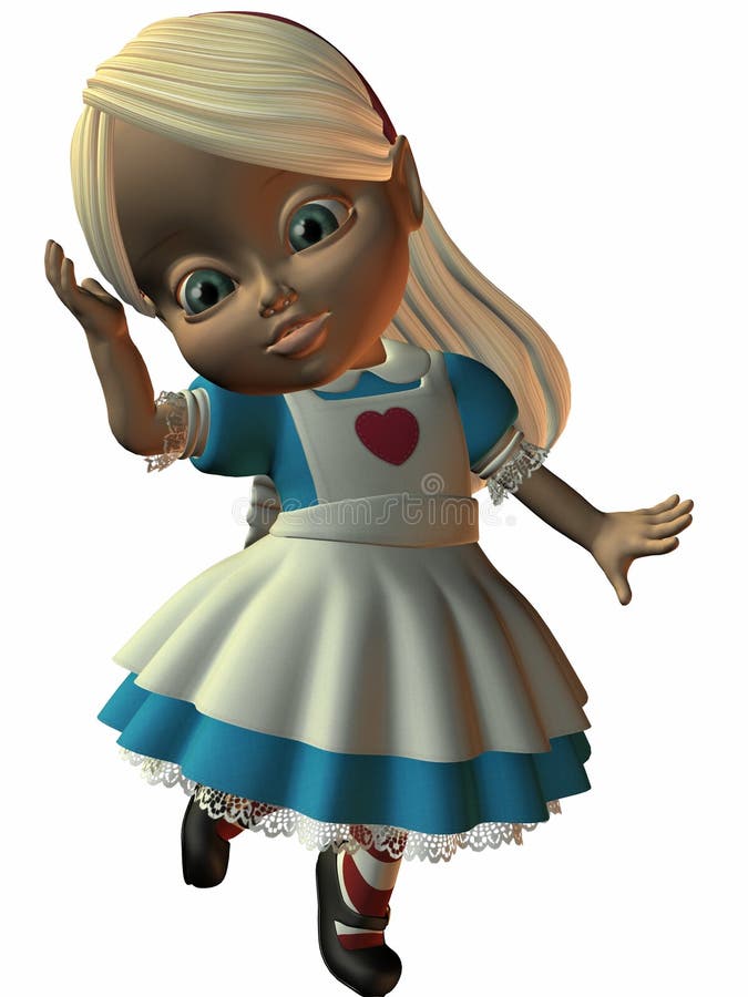 Anime-Toon-Kind stock abbildung. Illustration von anstarren - 6914113