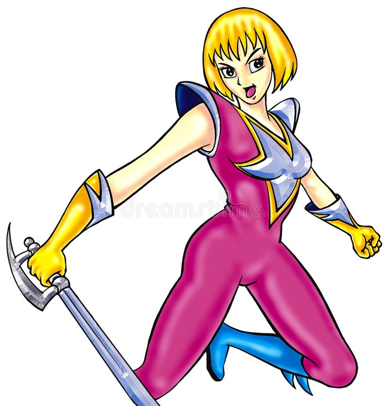 Anime Warriors Stock Illustrations – 266 Anime Warriors Stock ...