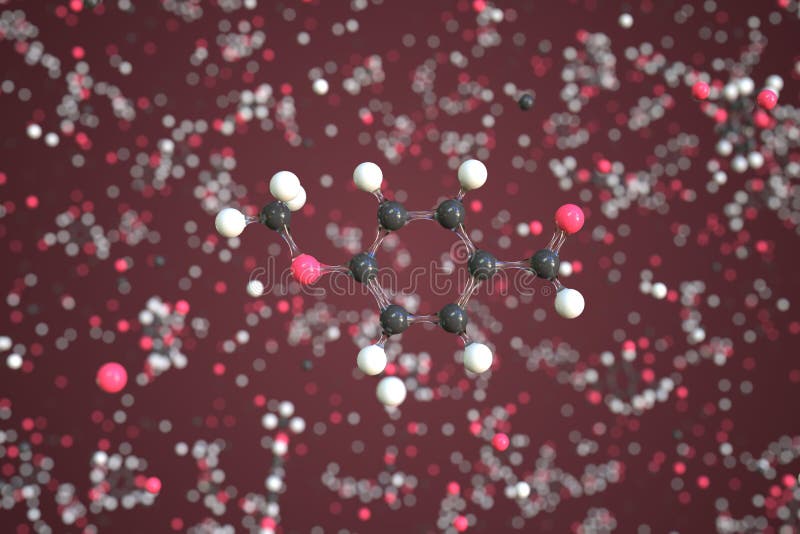 Anisaldehyde Molecule Stock Illustrations – 6 Anisaldehyde Molecule ...