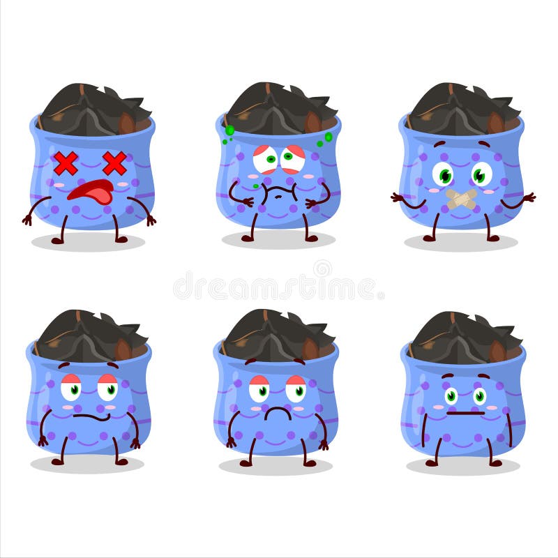 Anise Cartoon in Character with Nope Expression Stock Vector ...