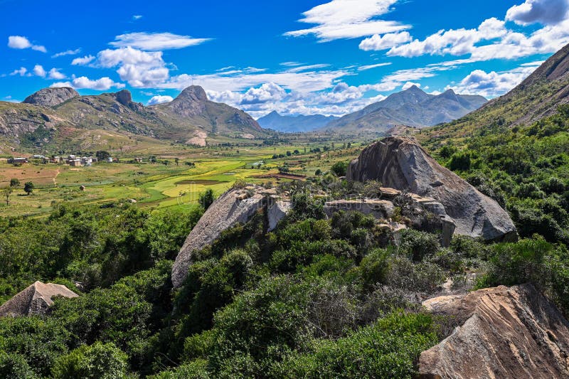 Anja Community Reserve Madagascar Stock Photo - Image of matsiatra ...