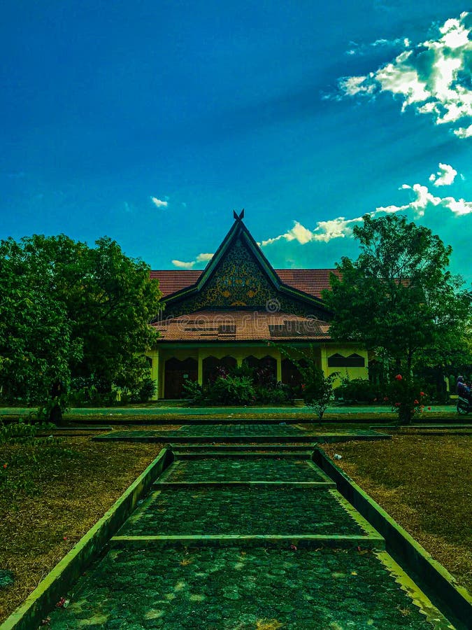 Anjungan jambi indonesia foto de archivo. Imagen de indonesia - 203790288