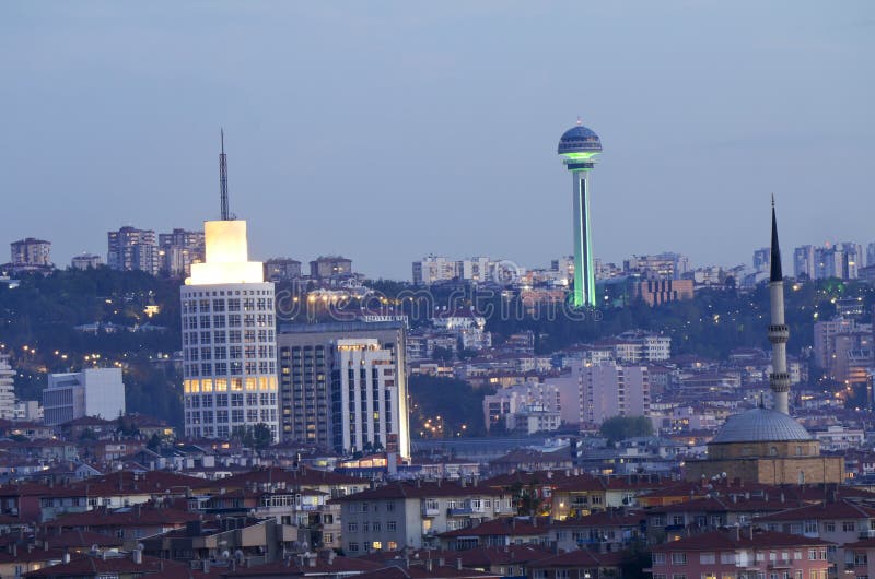 Ankara, Capitale Della Turchia Fotografia Stock - Immagine di capitale ...