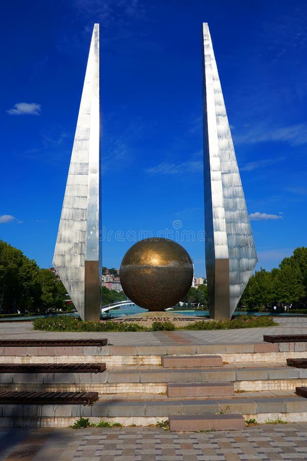 Ankara Gençlik Park? View of Youth Park in Ulus Editorial Image - Image ...