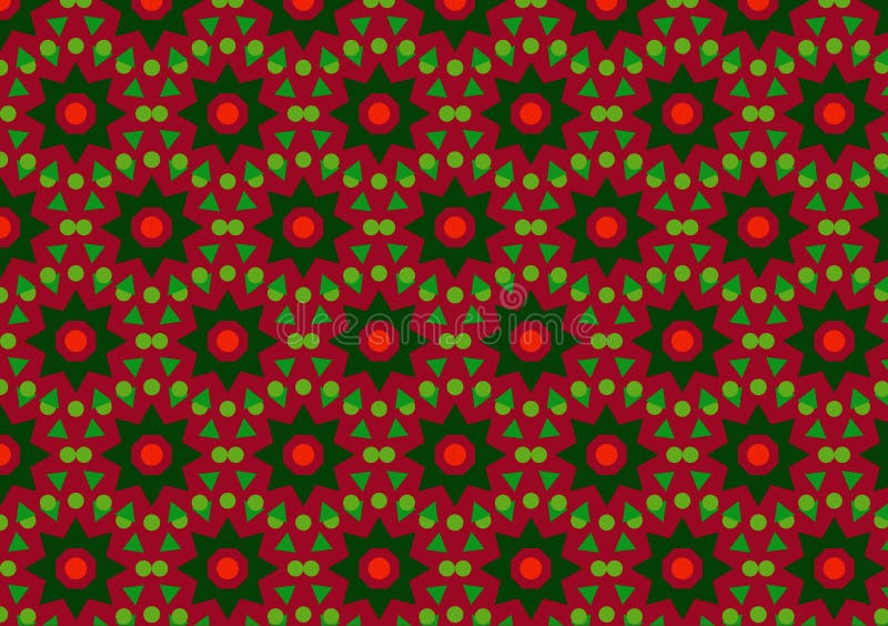 Ankara Pattern Background For Material Print Stock Illustration ...