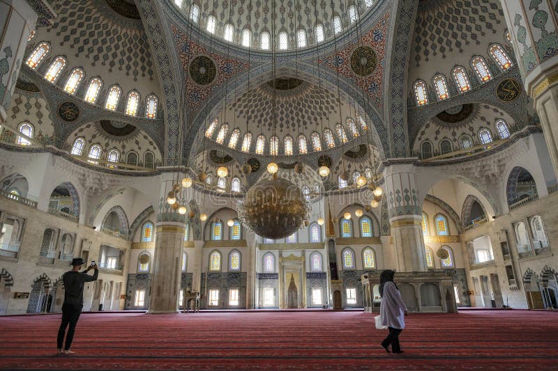 Kocatepe Mosque is the Largest Mosque in Ankara, Turkey Editorial Photo ...