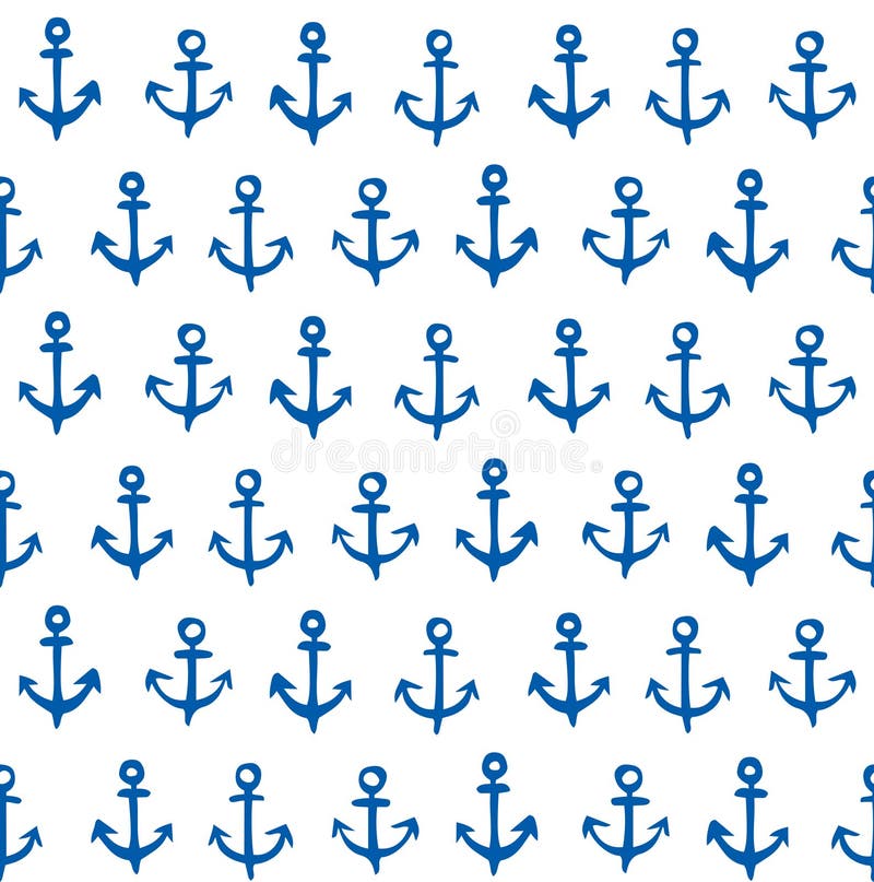 Anker Vector tekening vector illustratie. Illustration of achtergrond ...