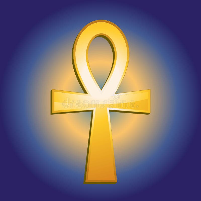 Ankh Symbol, Egyptian Word for Life, Symbol of Immortality Icon ...