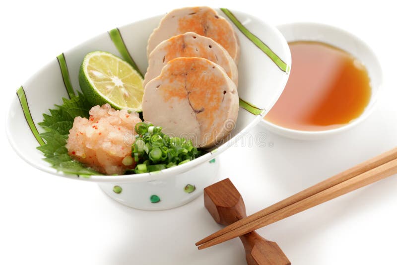 Ankimo Sushi, Monkfish Liver on Sushi Rice Stock Image - Image of anko ...
