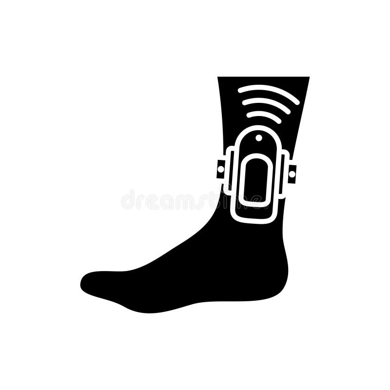 Ankle Monitor Stock Illustrations – 33 Ankle Monitor Stock ...