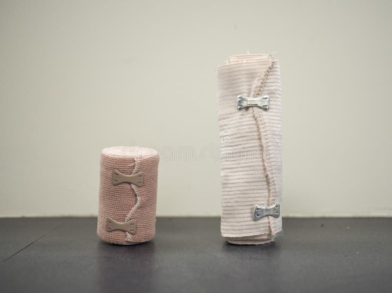 Elastic ACE Compression Bandage Warp Stock Photo - Image of cotton ...