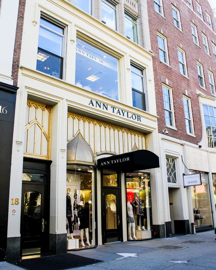 Ann Taylor, Boston, MA. editorial stock photo. Image of taylor - 45582578