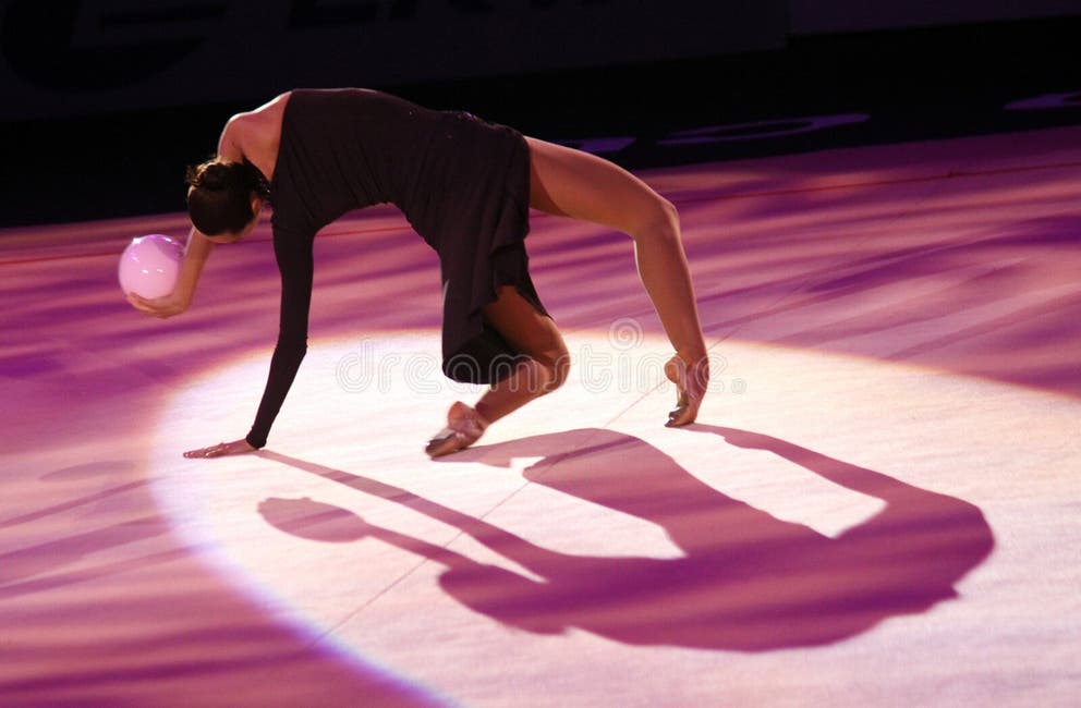 Anna Bessonova of Ukraine editorial stock image. Image of bessonova ...