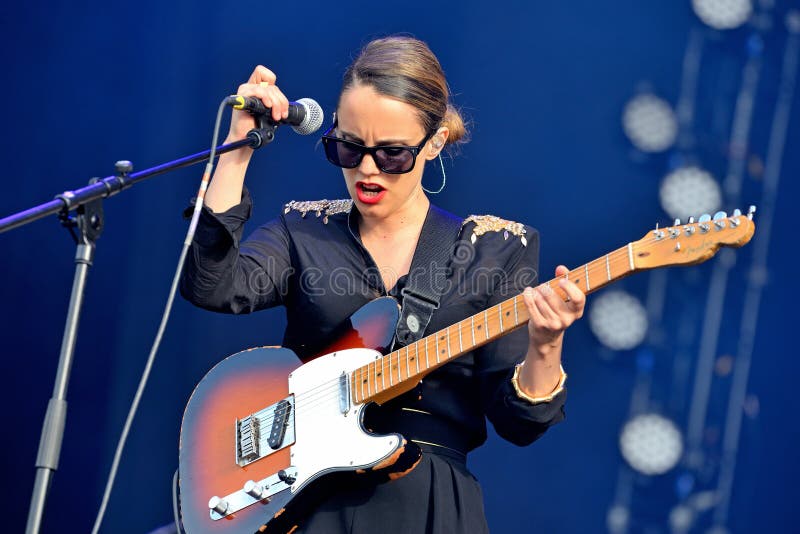 Anna Calvi Performance at Dcode Festival Editorial Image - Image of ...