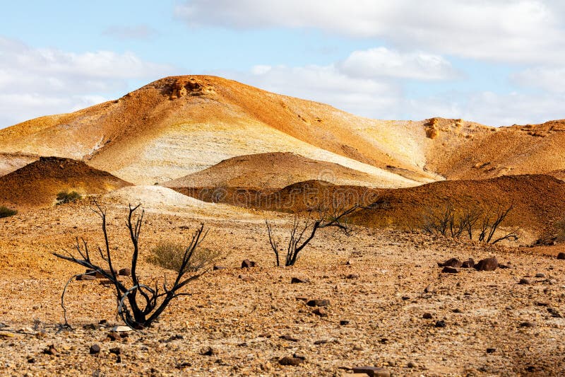 Anna Creek, Painted Hills, Outback South Australia, Australia Stock ...