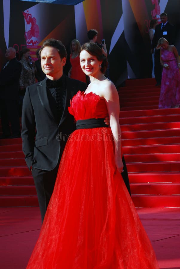 Anna Snatkina Et Viktor Vasilyev Photo éditorial - Image du soirée, brune: 41512181