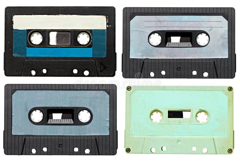 Annata Della Cassetta Audio Di Musica Immagine Stock - Immagine di mono ...
