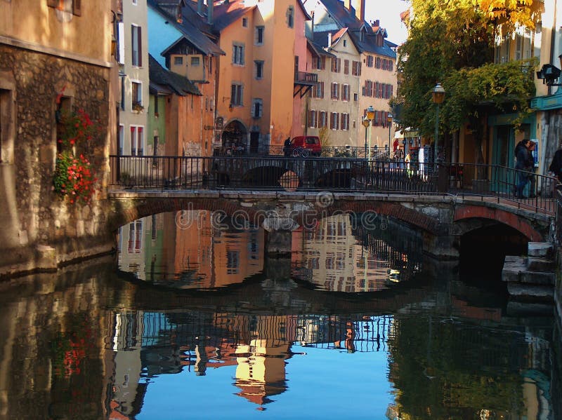 Annecy editorial stock photo. Image of spring, architecture - 259934353