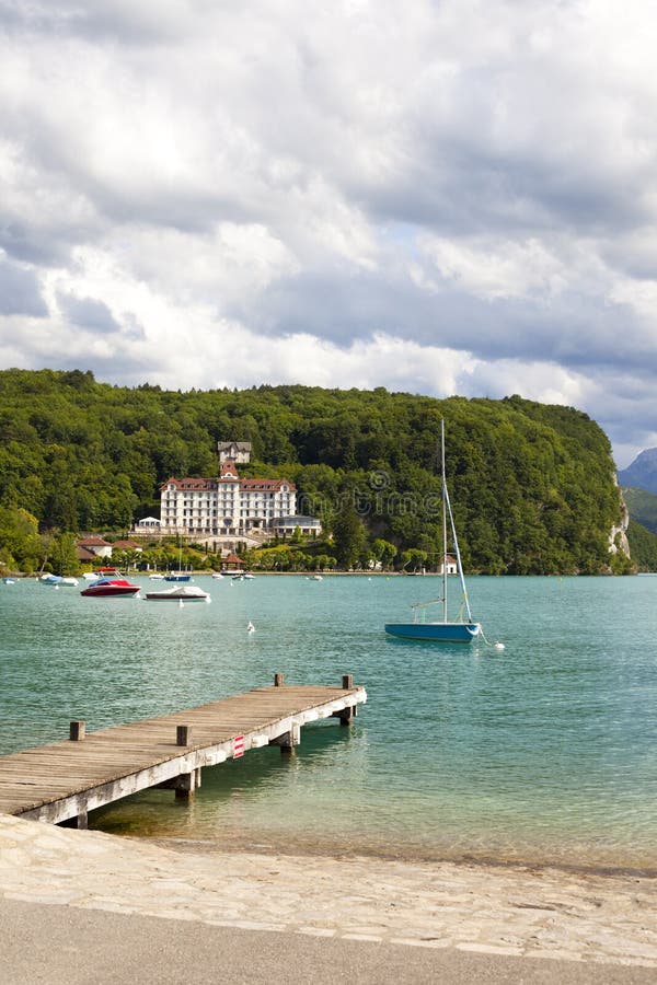 Annecy lake stock photo. Image of water, destination - 13603900