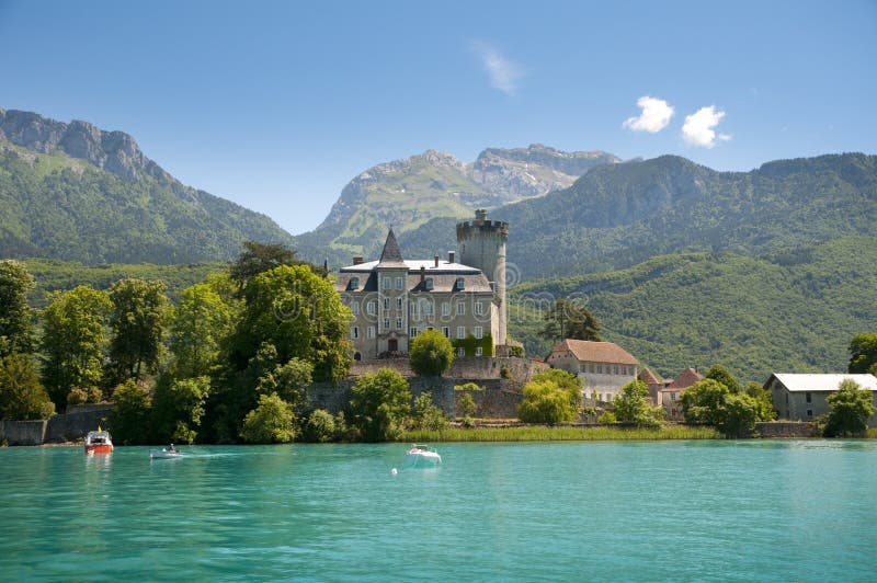 Annecy lake stock photo. Image of water, destination - 13603900