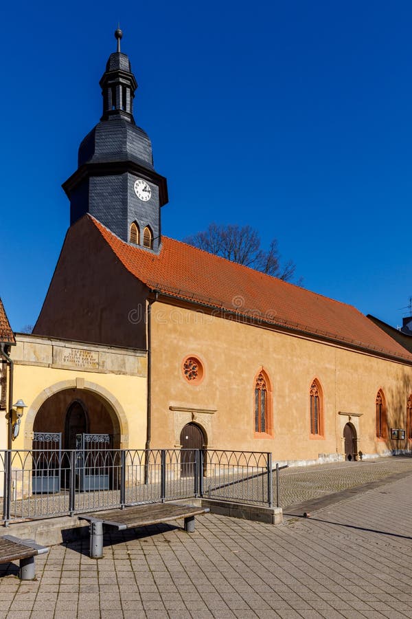 Annen Church of Eisenach in Thuringia Stock Photo - Image of ancient ...