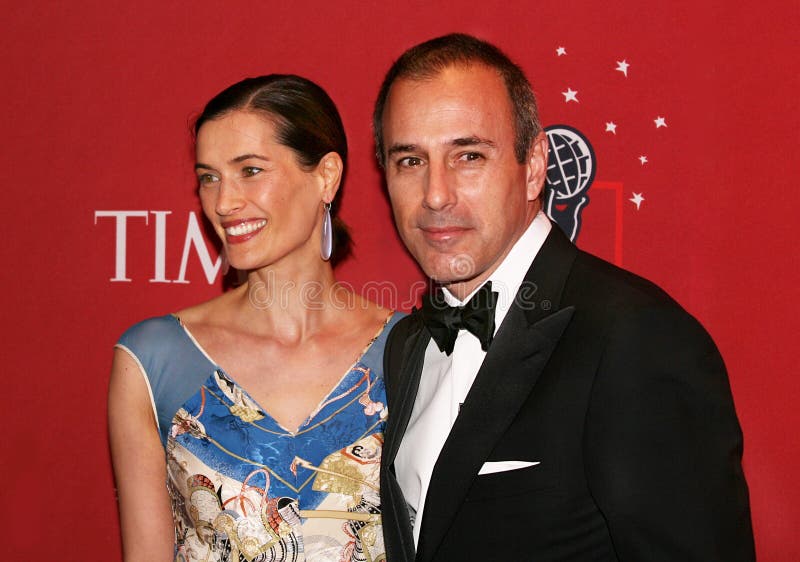 Annette Rocque Y Matt Lauer Fotografía editorial - Imagen de divorcio ...