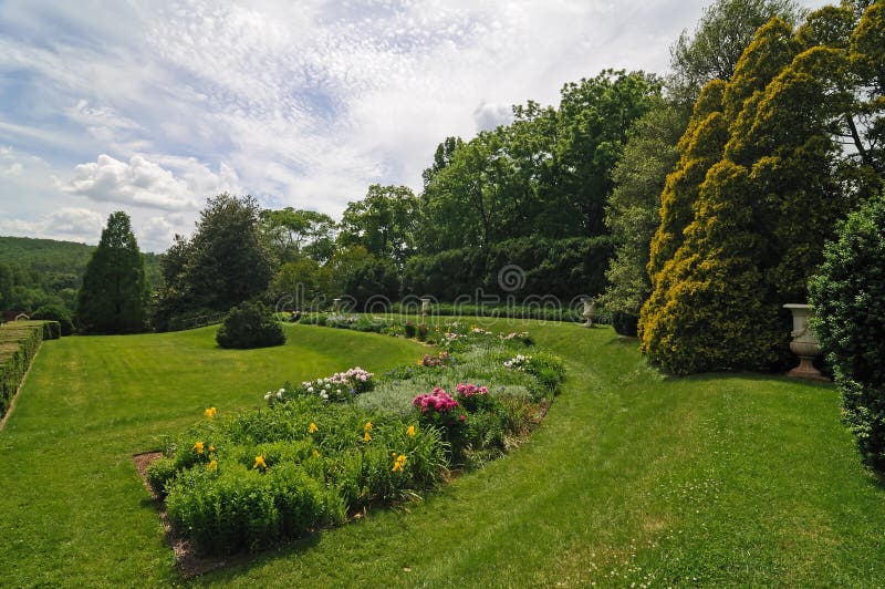 Annie duPont Formal Garden stock photo. Image of dupont - 11408288