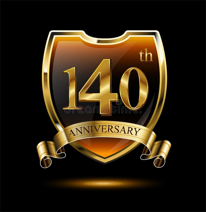 140 Anniversary Gold Stock Illustrations – 58 140 Anniversary Gold ...