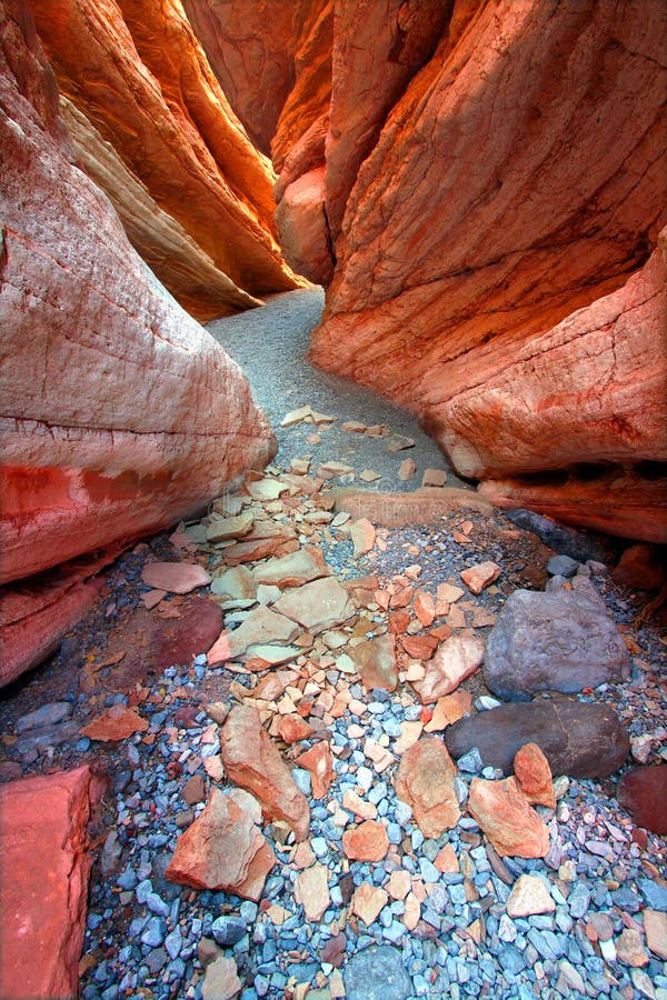 Anniversary Narrows Slot Canyon Stock Photo - Image of anniversary ...