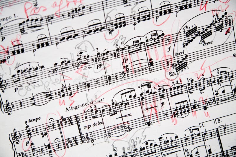 The Pianist stock photo. Image of sheet, annotated, artist - 659136