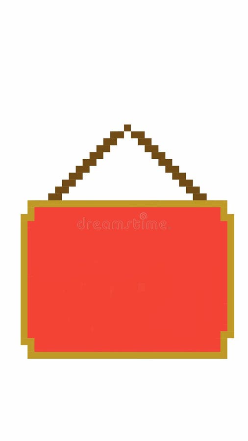 Announcement Board Image Pixel Stock Illustration - Illustration of ...