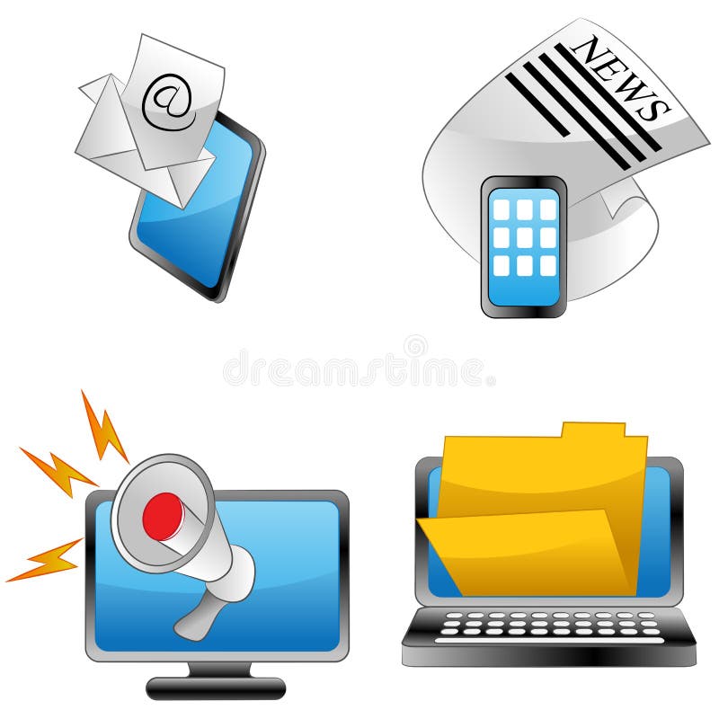 3D Web Document Icons stock vector. Illustration of computer - 9488735