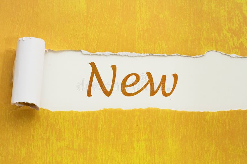 New Beginning and Starting Over Stock Photo - Image of grain, word ...