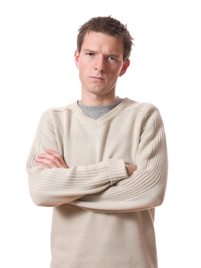 Annoyed man stock photo. Image of casual, background - 17063374 Annoyed man stock photo. Image of casual, background - 17063374