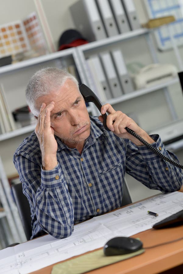 Really Annoying Customer on Phone Stock Image - Image of person ...