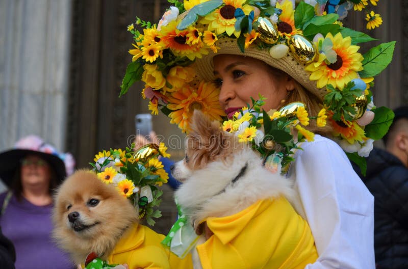 Annual Easter Parade in New York City Editorial Image - Image of happy ...