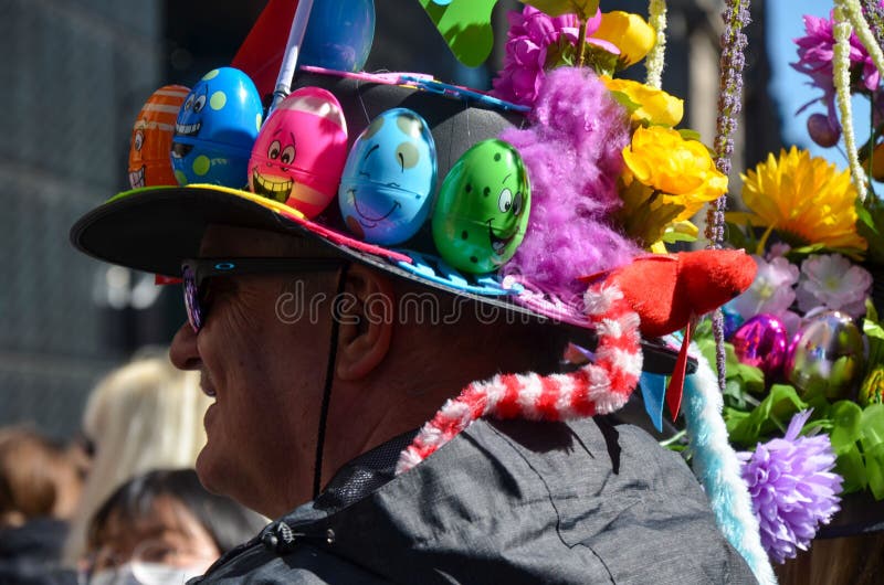 Annual Easter Parade in New York City Editorial Stock Image - Image of ...