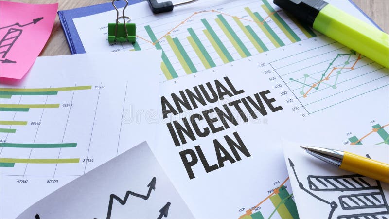 Annual Incentive Plan AIP is Shown Using the Text Stock Photo - Image ...